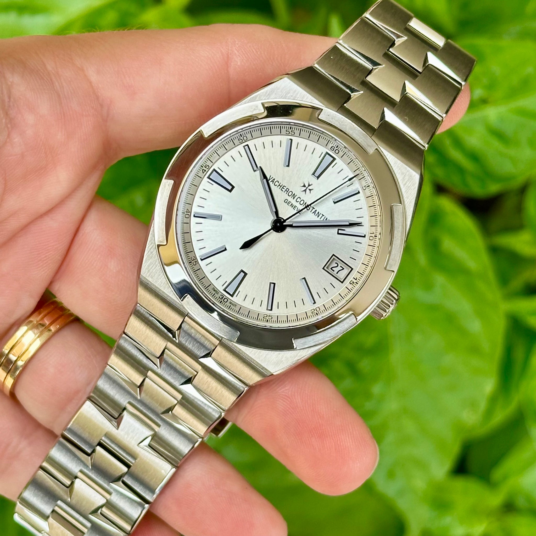 Overseas Silver Dial Ref 4500V 2022 – George Perpetual Watches